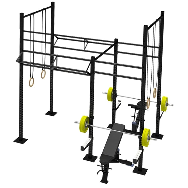 Titanium USA 2 Cell Rig With 2 Tri Bars & 1 Extensions Fs-2C2T1E-1 ...