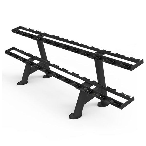 TITANIUM USA PLATINUM SERIES 12 PAIR PRO STYLE DUMBBELL RACK ...