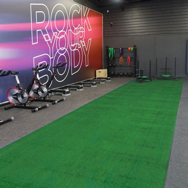 15M x 2M TITANIUM USA GREEN ASTRO TURF SLED TRACK – Commercial Fitness ...