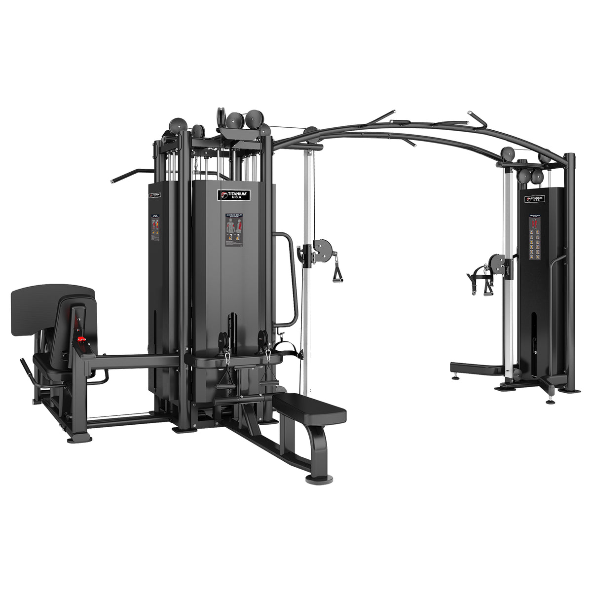 TITANIUM USA ARIZONA SERIES 5 STATION JUNGLE GYM - AS50LP – Commercial ...