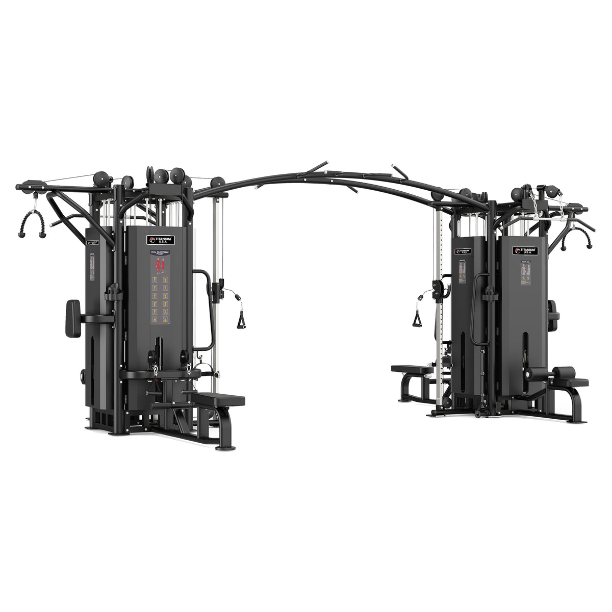 TITANIUM USA ARIZONA SERIES 8 STATION JUNGLE GYM - AS80 – Commercial ...