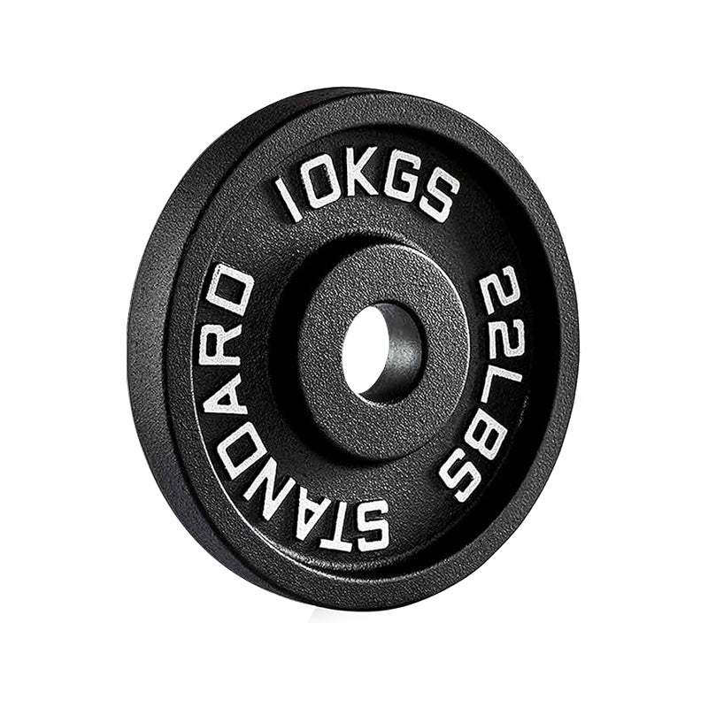 TITANIUM USA 10KG CAST IRON OLYMPIC WEIGHT PLATE – Commercial Fitness ...