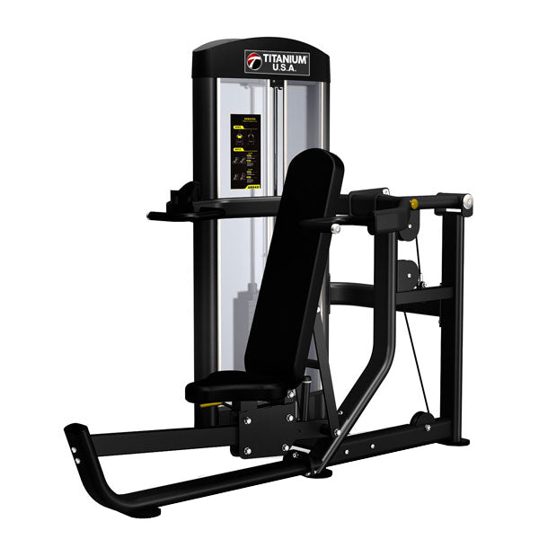 TITANIUM USA PLATINUM DUAL SERIES CHEST PRESS SHOULDER PRESS ...