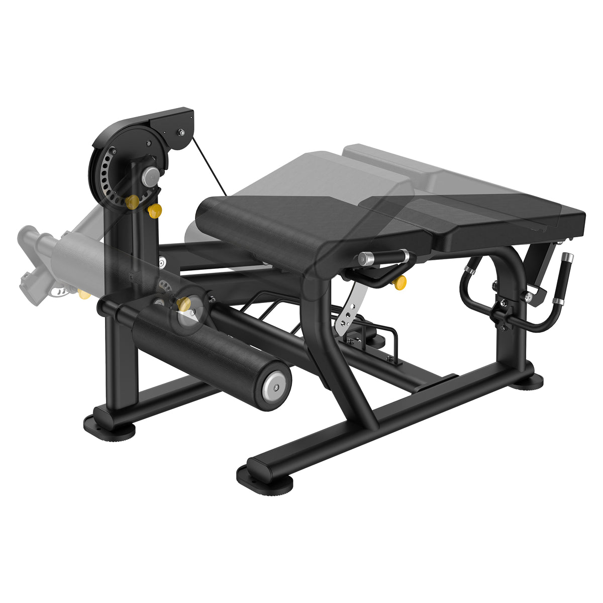 TITANIUM USA FG17 PLATE LOADED LEG EXTENSION & PRONE LEG CURL ...