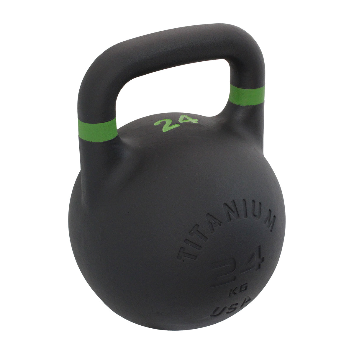 Titanium USA 24kg Stealth Series Competition Kettlebell – Commercial ...