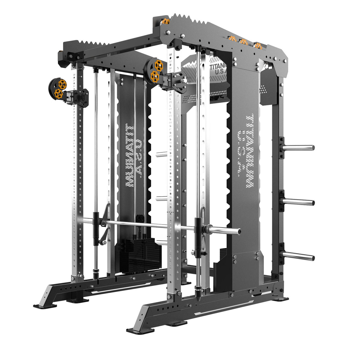 Titanium USA FT100 Texas Series Functional Smith Machine – Commercial ...