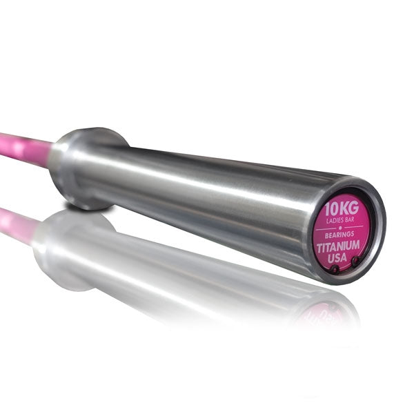 TITANIUM USA PINK 10KG OLYMPIC BARBELL – Commercial Fitness Equipment