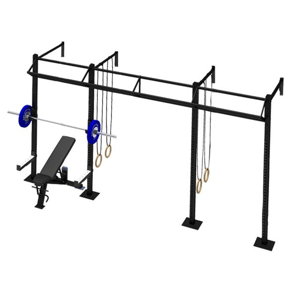 Titanium USA 3 Cell Wall Mount Narrow Rig With 3 Tri Bars Wm-Nr3C3T ...