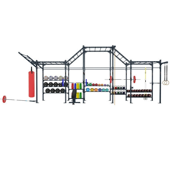 Competition Series 5 Cell Free Standing Wide Multi Function Rig With ...