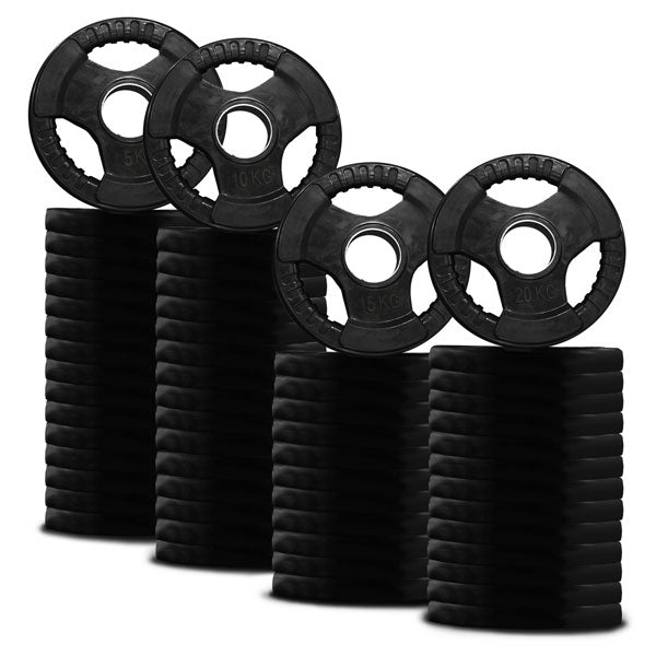 Titanium USA 700kg Rubber Coated Weight Plate Package – Commercial ...