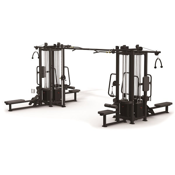 TITANIUM USA PLATINUM SERIES 8 STATION JUNGLE GYM – Commercial Fitness ...