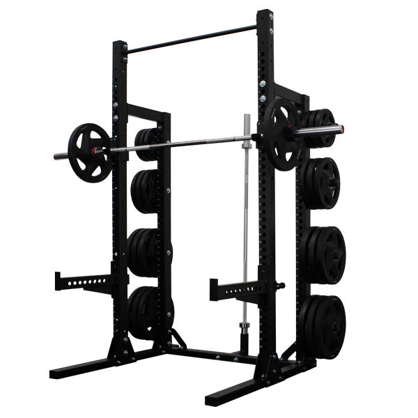 TITANIUM USA PREDATOR HALF RACK WITH PLATE STORAGE – Commercial Fitness ...