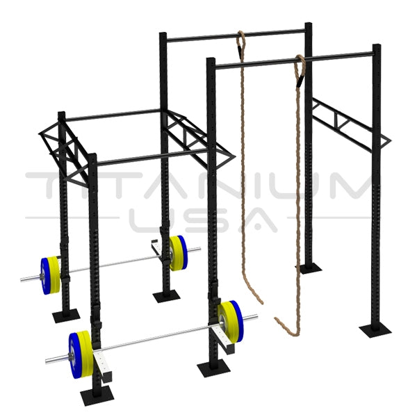 Titanium USA 2 Cell Rig With 3 Tri Bars & 2 Extensions Fs-2C3T2E ...